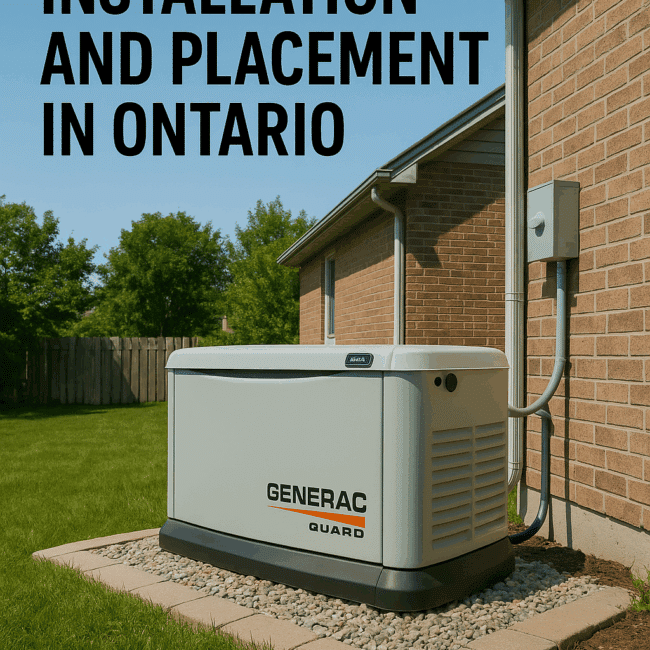 Generator Placement Rules in Ontario: Clearance, Bylaws & What to Watch ...